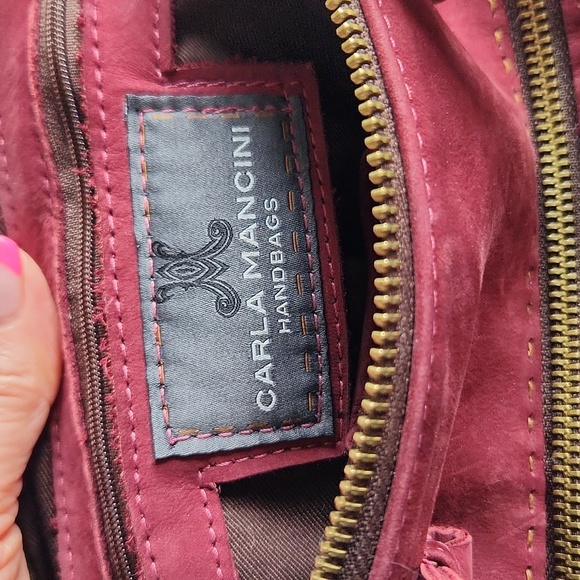 Carla Mancini | Bags | Sundance Exclusive Carla Mancini Crossbody Cranberry Red Bag | Poshmark